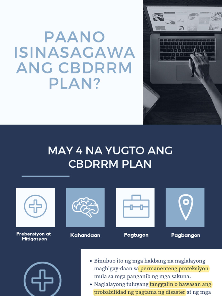 Paano Isinasagawa Ang CBDRRM Plan | PDF