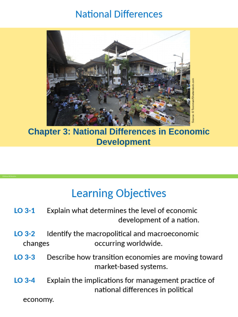 Lec 3 Chap 3 National Differences in Economic Devel | PDF | Gross ...