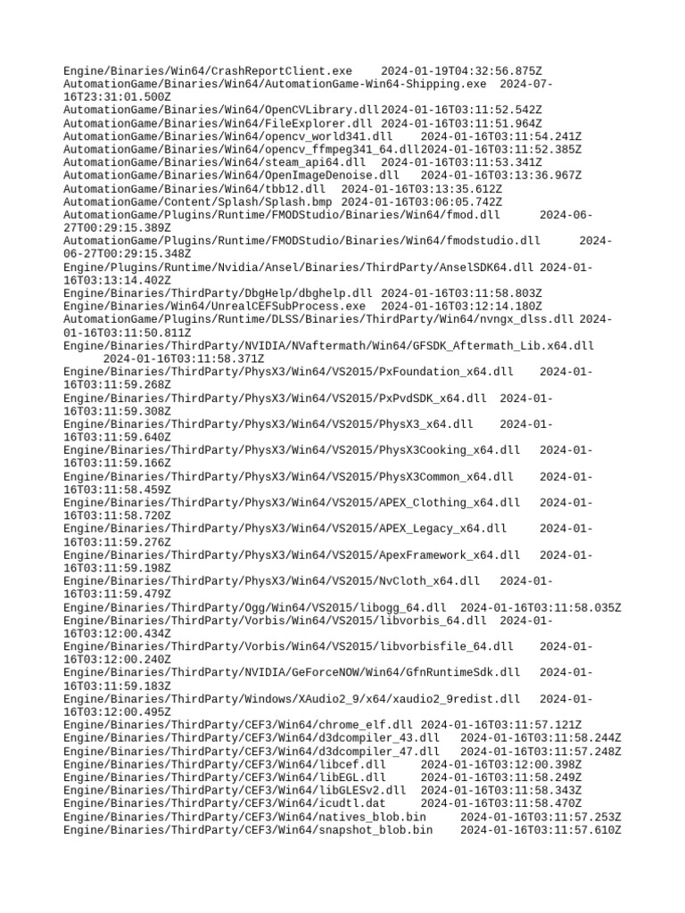 Manifest NonUFSFiles Win64 | PDF | System Software | Computer File