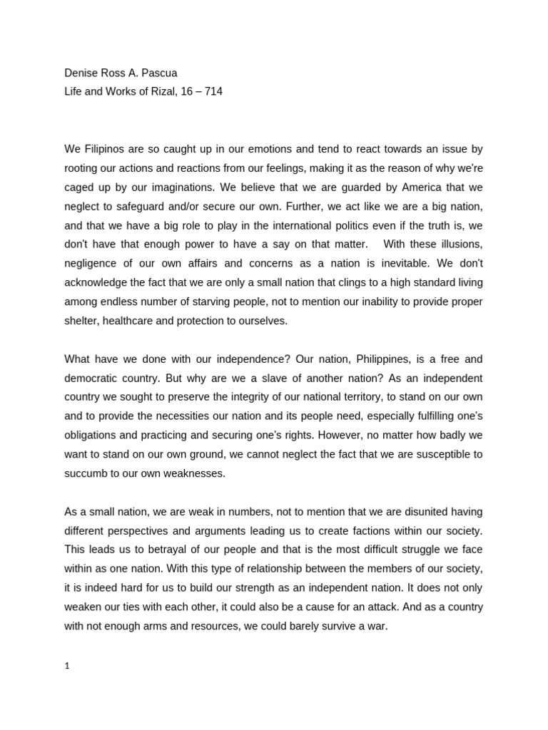 Critical-Reflection Essay | PDF