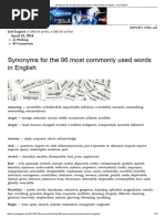 Nadsat 'A Clockwork Orange' Dictionary | PDF