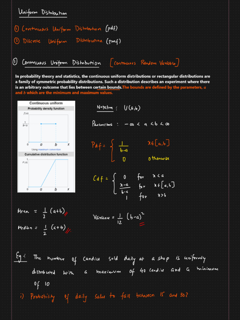 8 - 8-Uniform Distribution | PDF