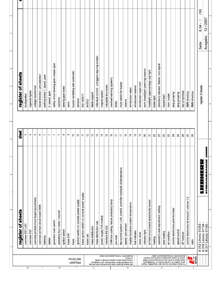 r317 Litronic Electric Sheme | PDF