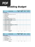 CHECKLIST KAHWIN BY NABIHA ZAIDI - XLSX - Google Drive | PDF