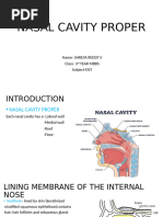 Anatomy of the Osteomeatal Complex | PDF | Human Nose | Human Head And Neck