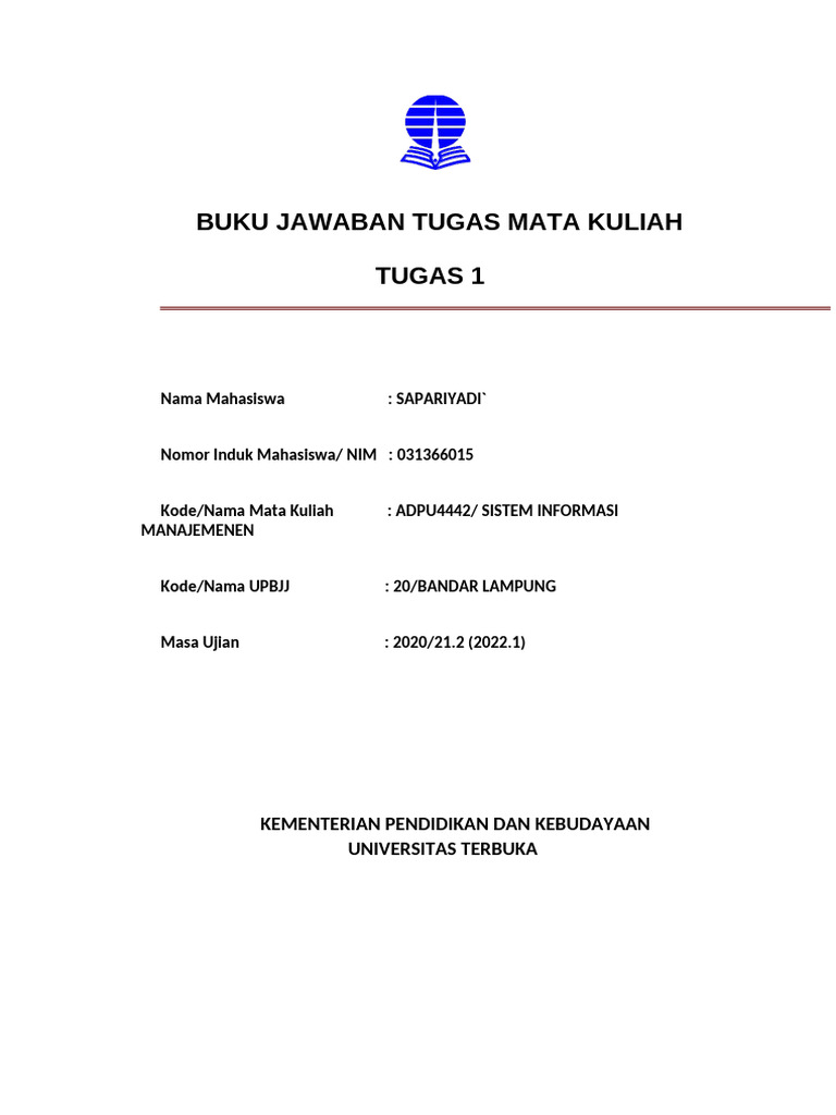 Dokumen - SIM-SAPAIYADI2-t1 | PDF