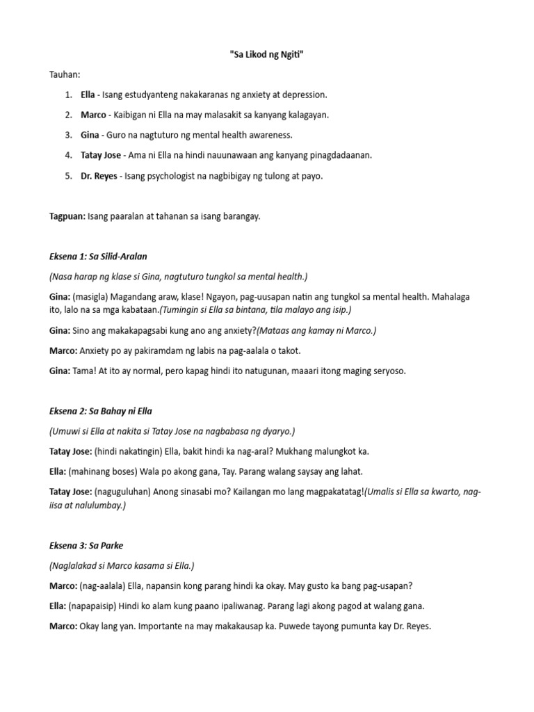 Sa Likod NG Ngiti Dula Dulaan | PDF