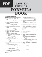 Class12 Physics FullDerivations | PDF | Electromagnetic Induction | Capacitance