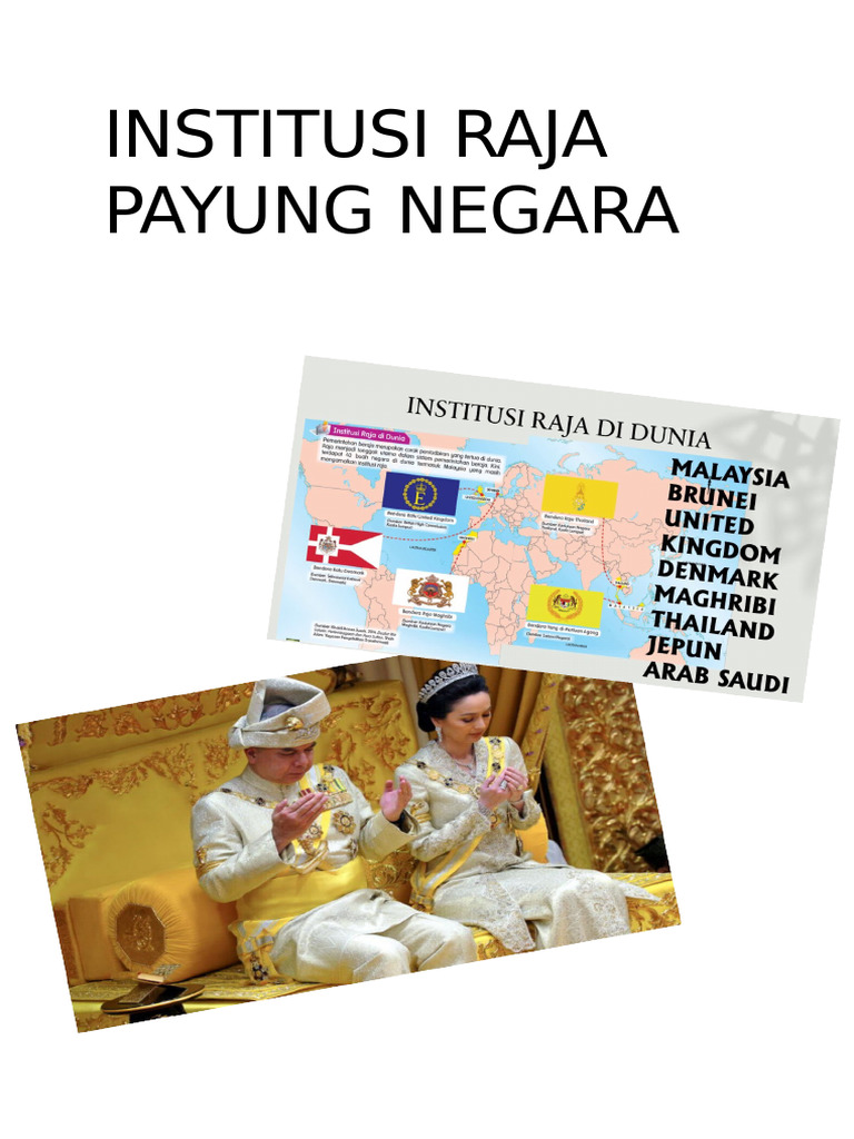 Institusi Raja Payung Negara | PDF