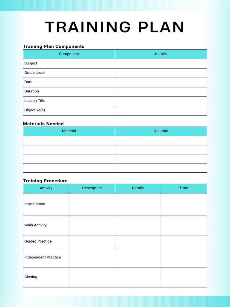 Comprehensive Lesson Plan Guide | PDF