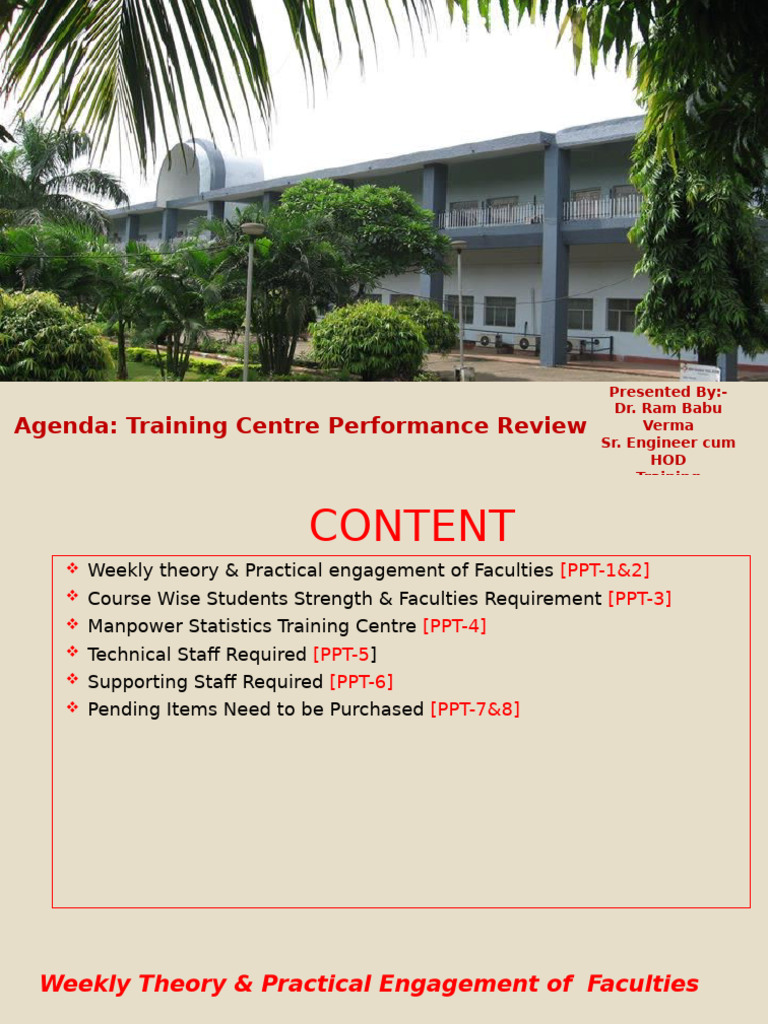 Training Centre | PDF