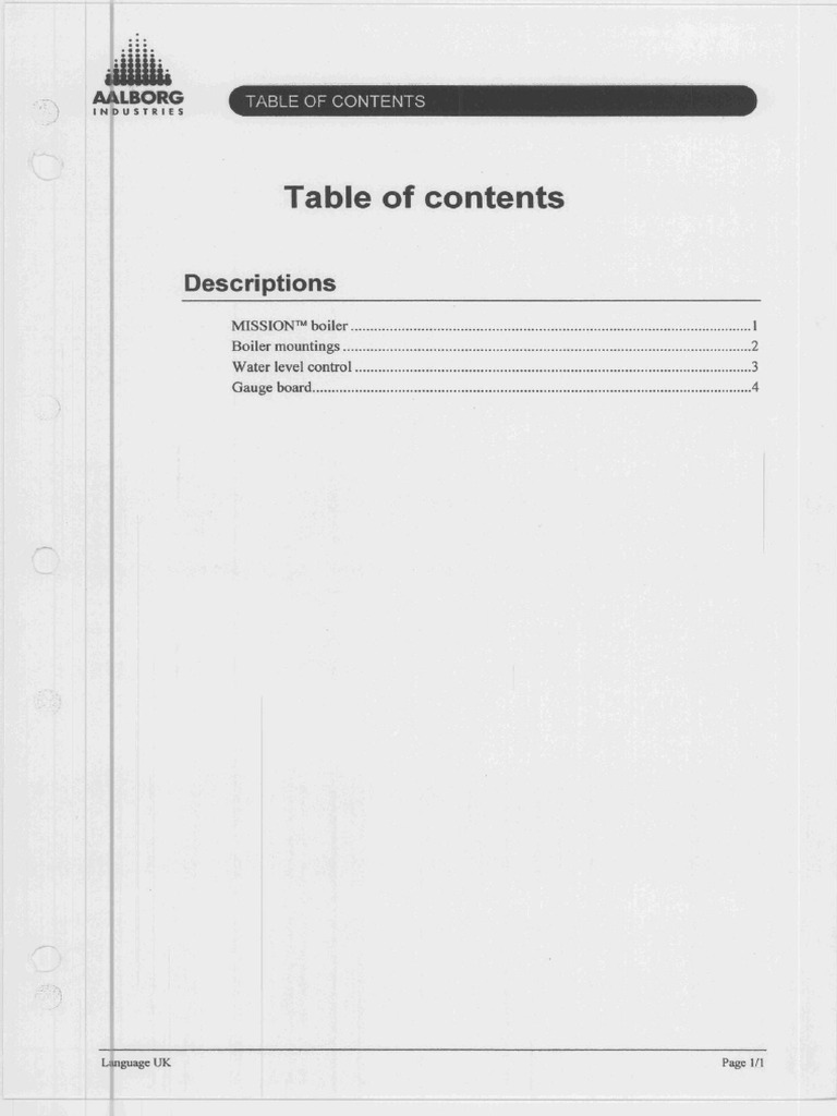 MISSION TM OL Boiler Overview and Features | PDF | Boiler | Valve