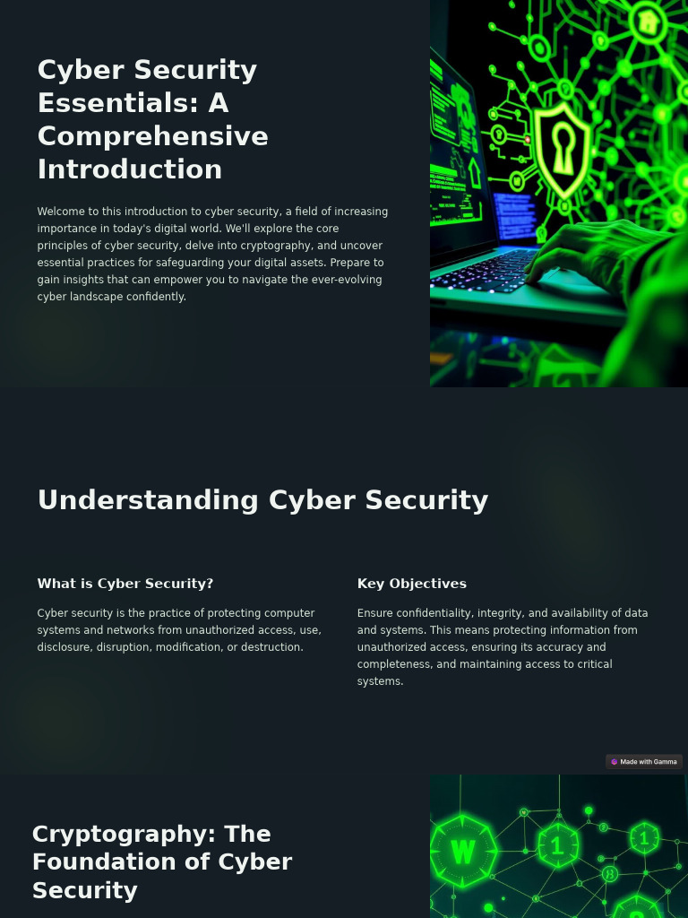 Cyber Security Essentials A Comprehensive Introduction Pdf Security