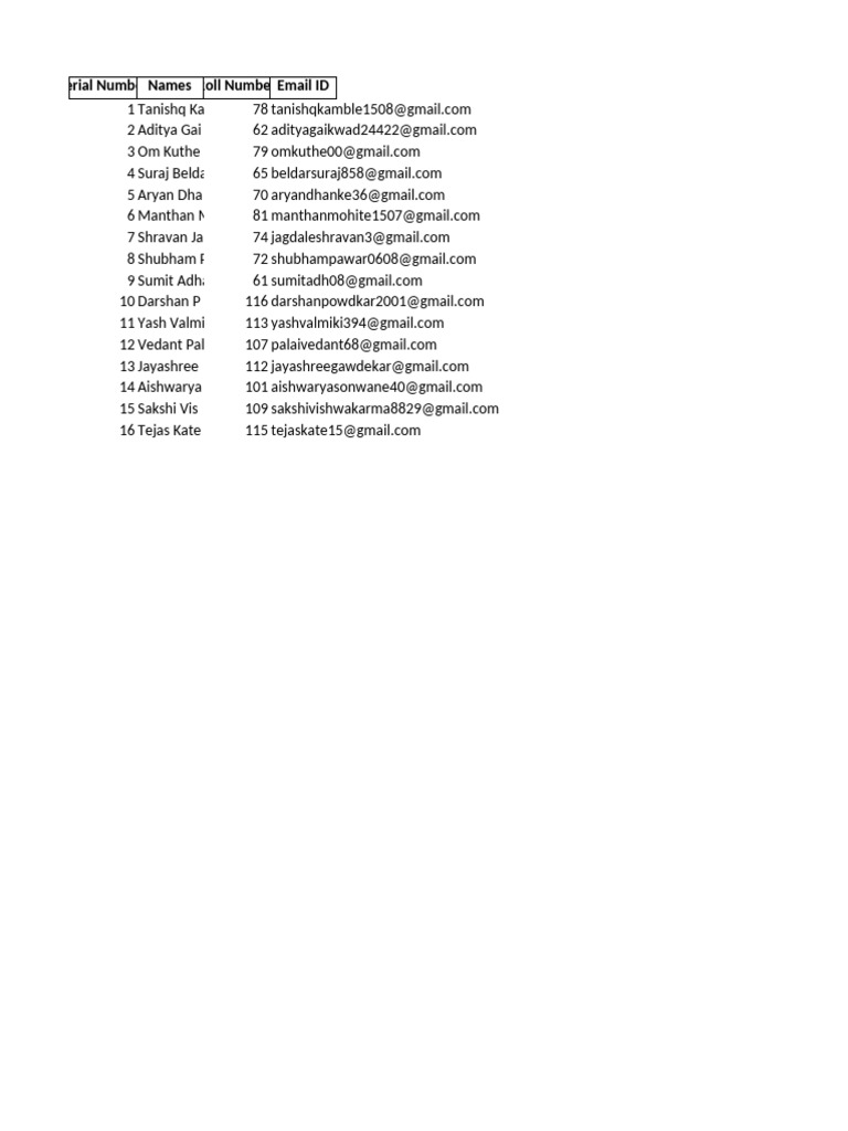First Year Section D | PDF