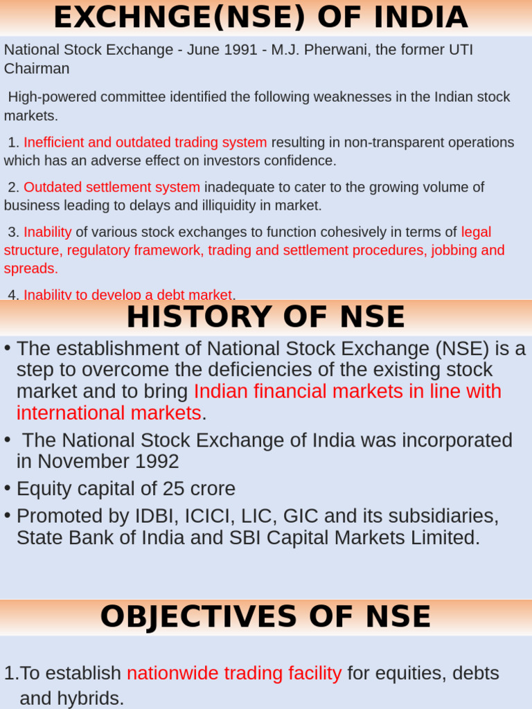 Unit Iii - Nse & Bse | PDF | Securities (Finance) | Initial Public Offering