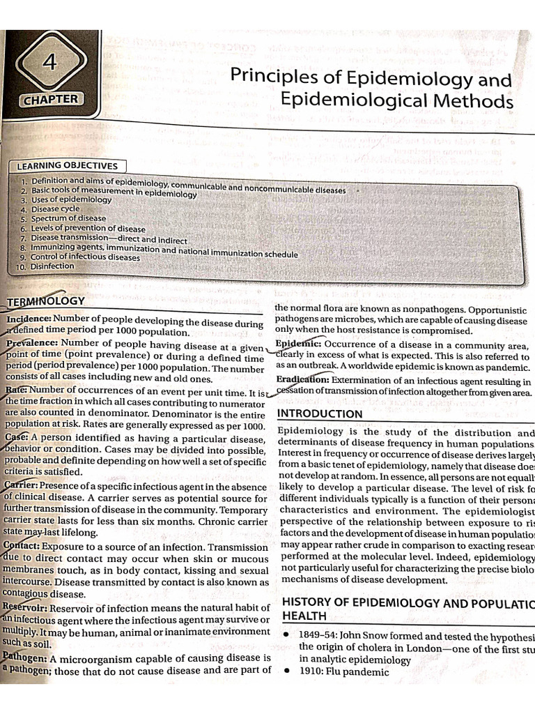 Community Health Notes-1 | PDF