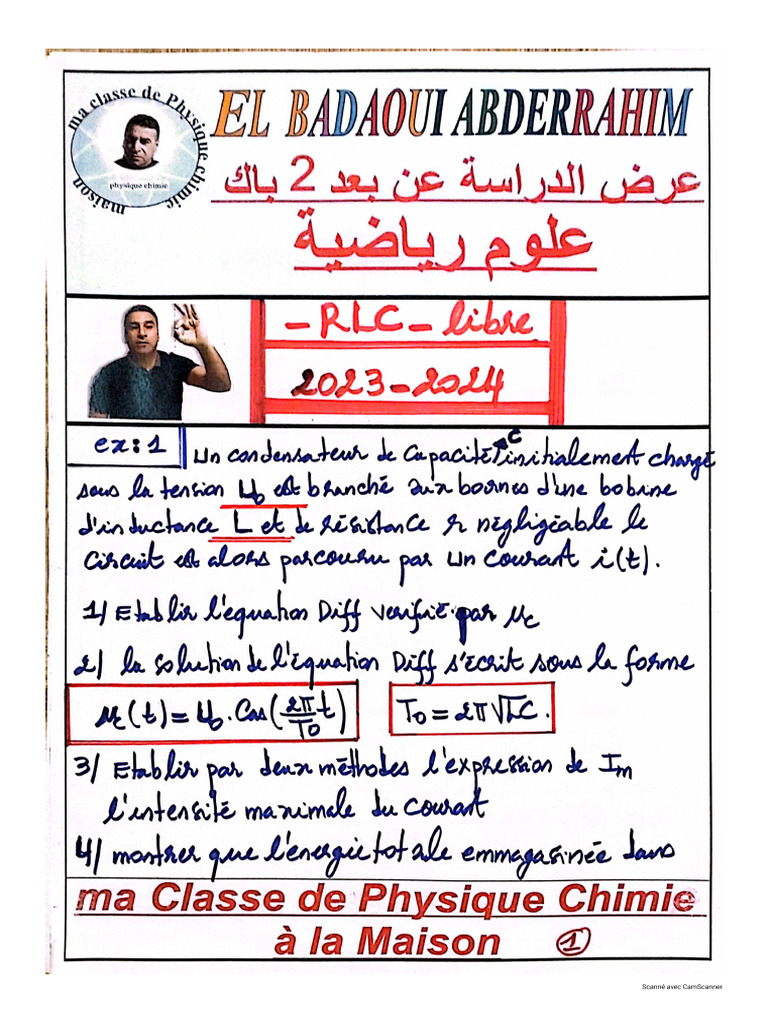 Open Serie RLC Libre 2024 2 | PDF