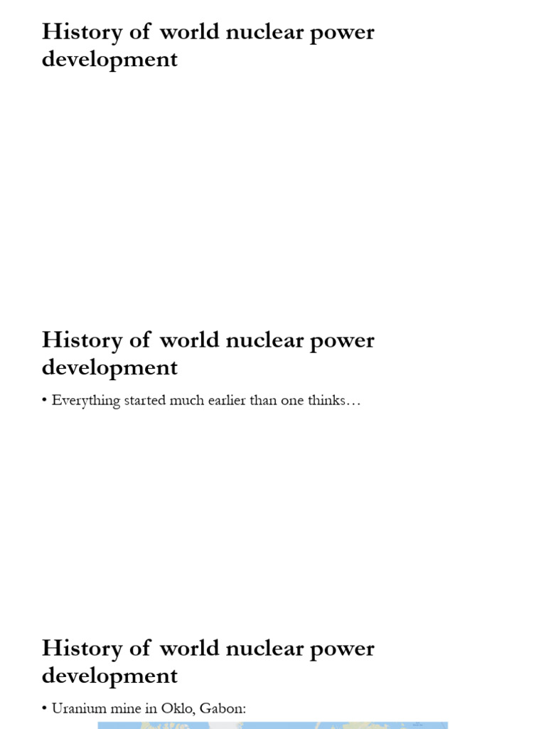 01_history of World Nuclear Power Development_part02 | PDF | Nuclear ...