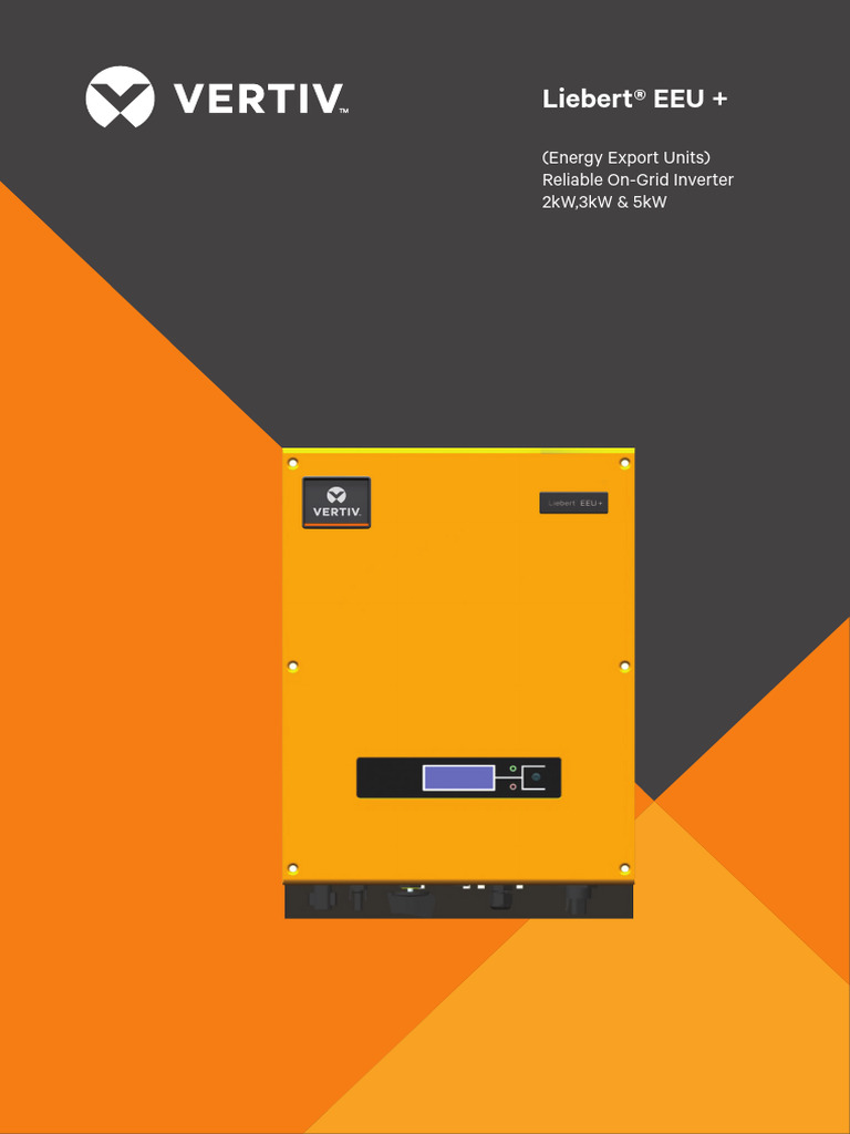 Liebert EEU + Brochure | PDF | Power Inverter | Electrical Engineering