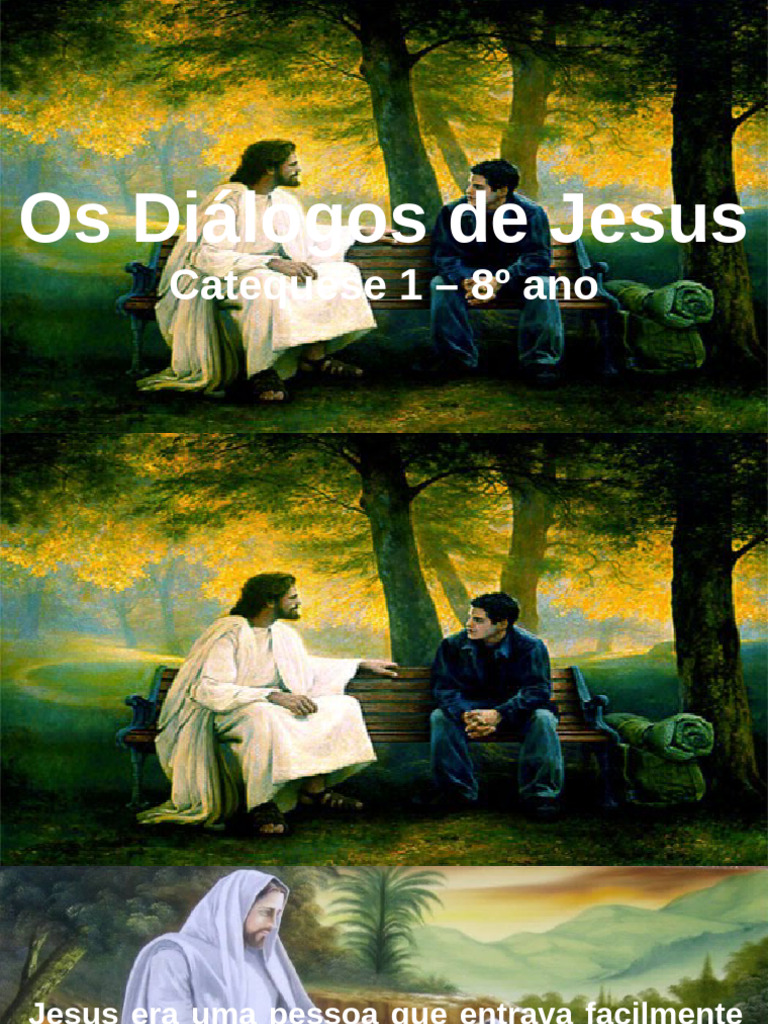 Diálogo de Jesus com o Homem Rico | PDF