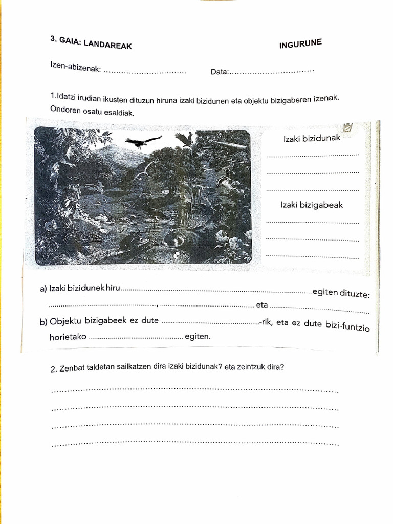 Gaia Ingurune Azterketa | PDF