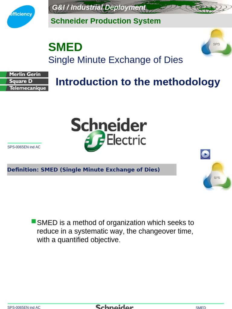 SMED - Single Minute Exchange of Dies | PDF | Business Process ...