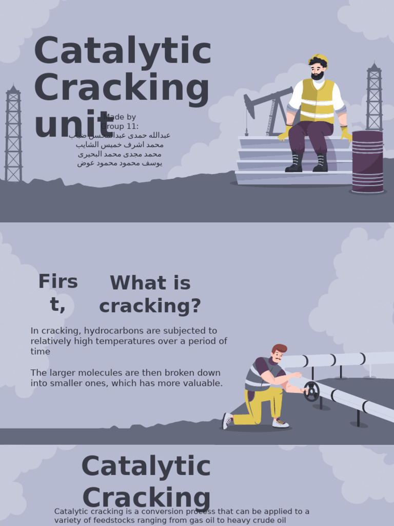 Catalytic cracking unit new | PDF | Cracking (Chemistry) | Catalysis