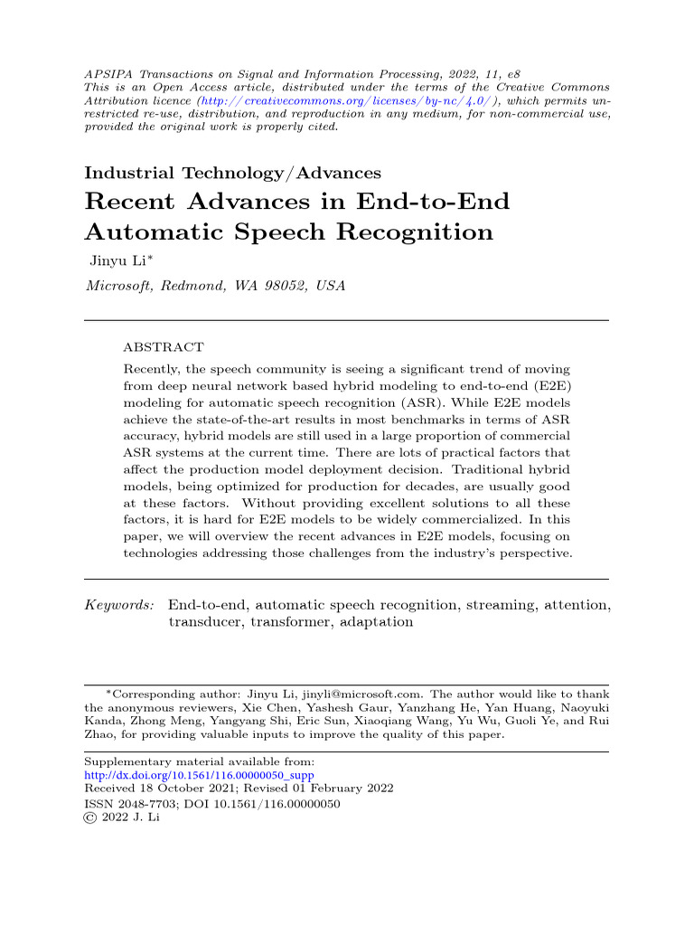 116.00000050 | PDF | Speech Recognition | Algorithms