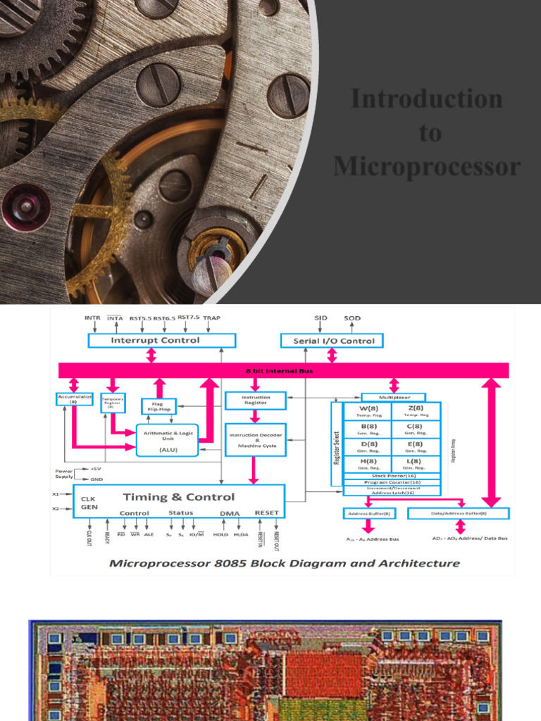 8085 and 8086 (Updated) | PDF | Input/Output | Computer Data