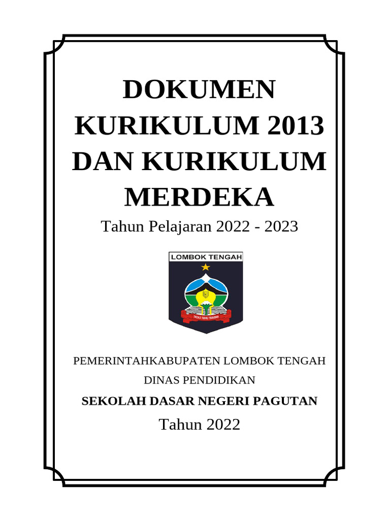 Dok. k13 Sdn Pagutan | PDF