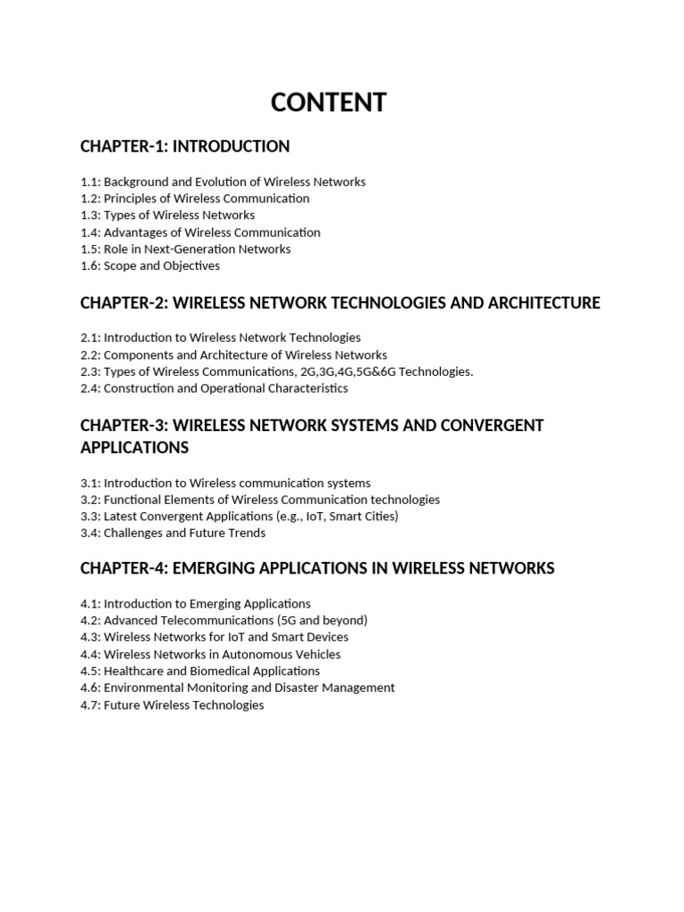 Wirless Communication - Synopsis - Corrected | PDF