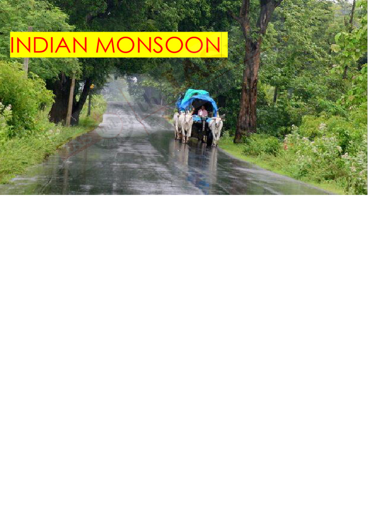 MONSOON PPT | PDF