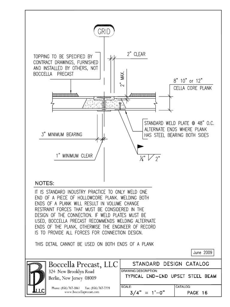 16 Typical End End Bearing Upset Steel Beam 2 | PDF