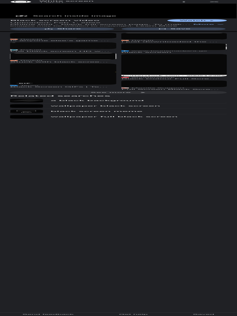 Black Screen Tool for Eye Relaxation | PDF