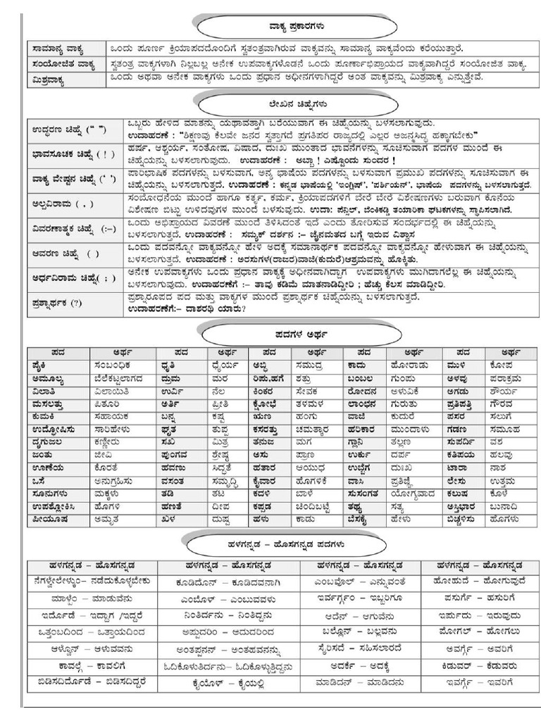 Kannada | PDF