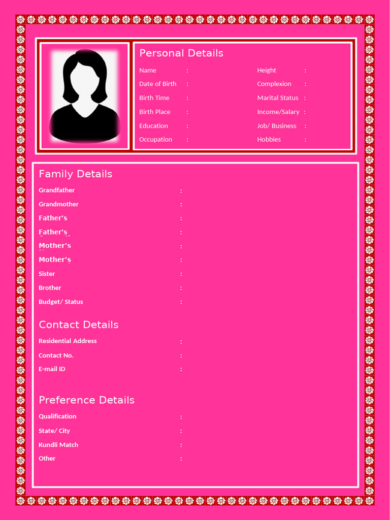 Bio Data 32 | PDF