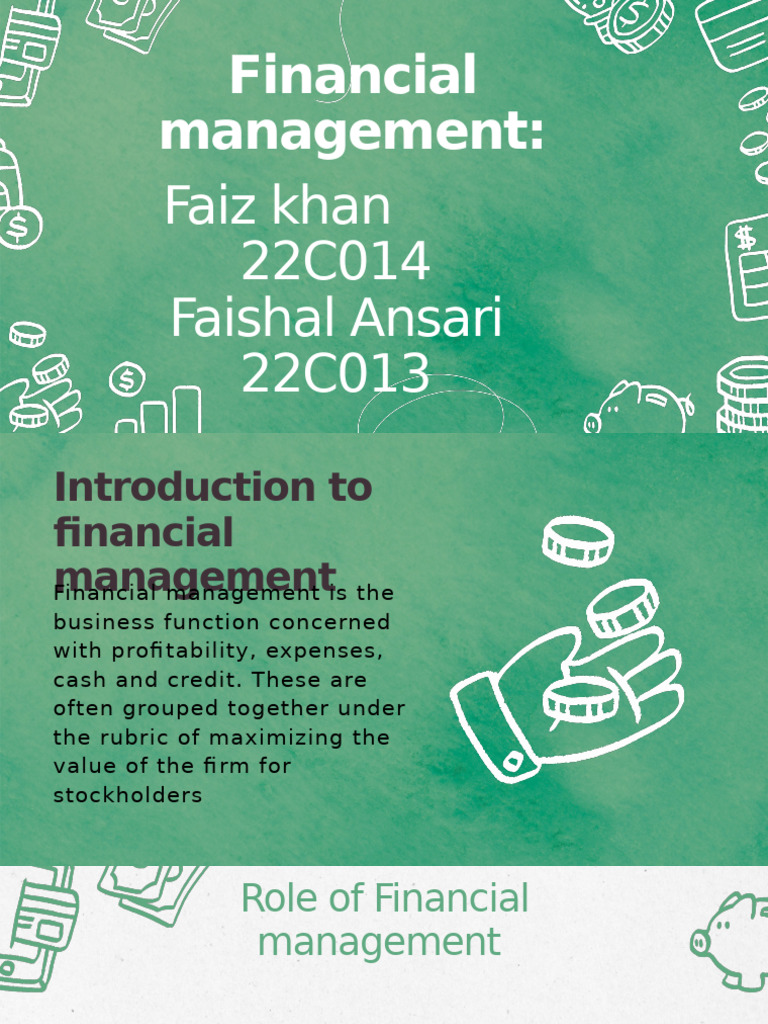 Financial management | PDF