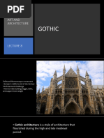Material Used On Gothic Architecture | PDF