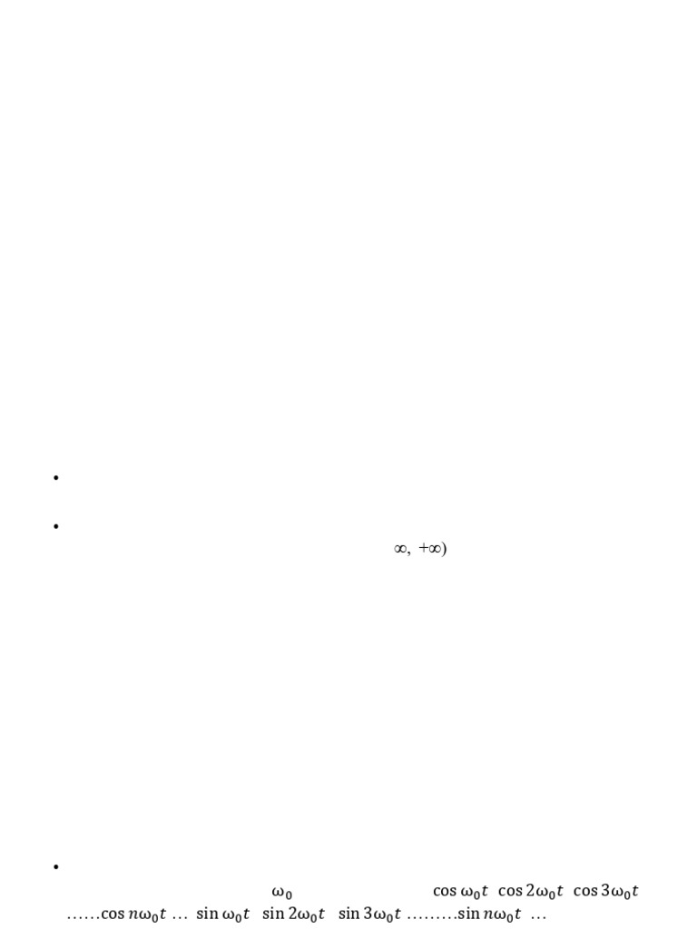 Bss Unit III | PDF | Fourier Series | Mathematical Analysis