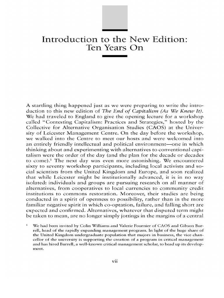 7 2the End of Capitalism As We Knew It A Feminist C Introduction To The ...