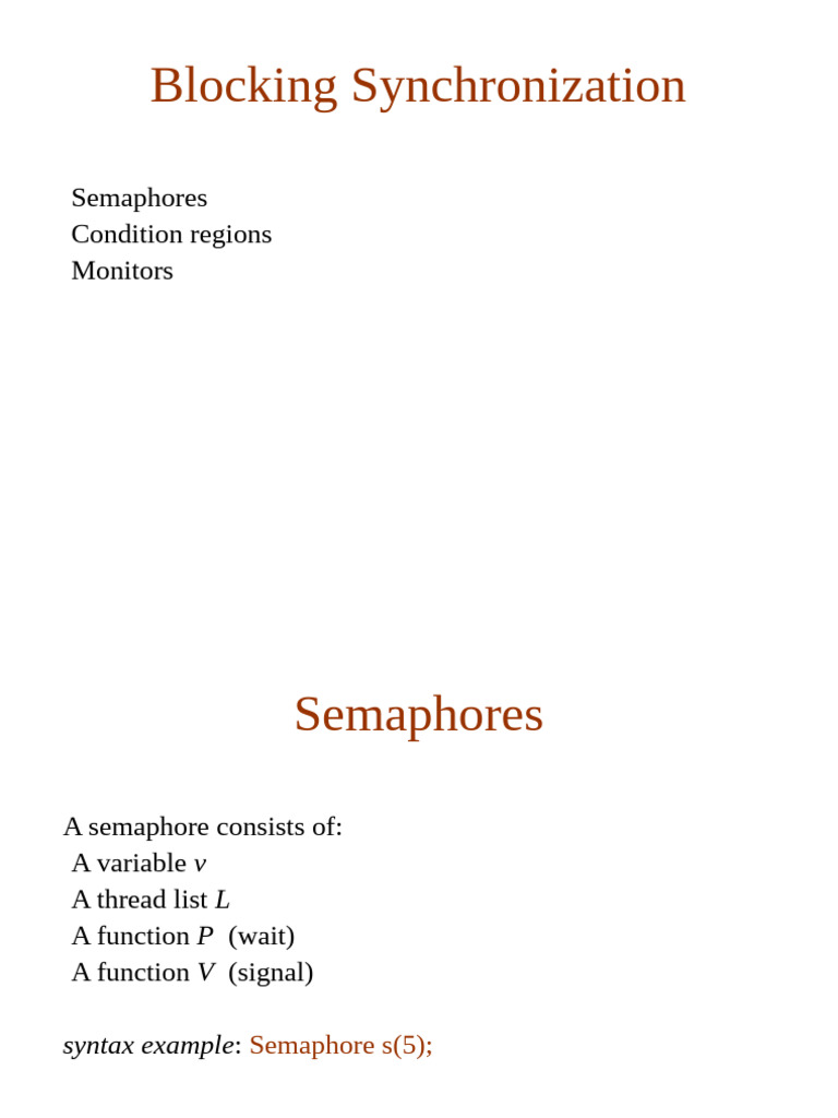 L-07 | PDF | Computer Science | Concurrency (Computer Science)