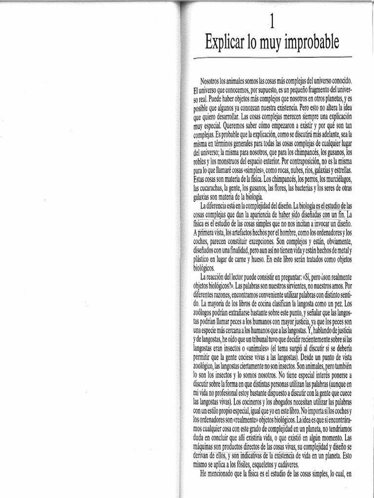 Textos Dawkins-Behe Recortados | PDF