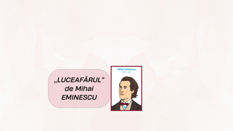 ,,luceafărul" de Mihai Eminescu | PDF
