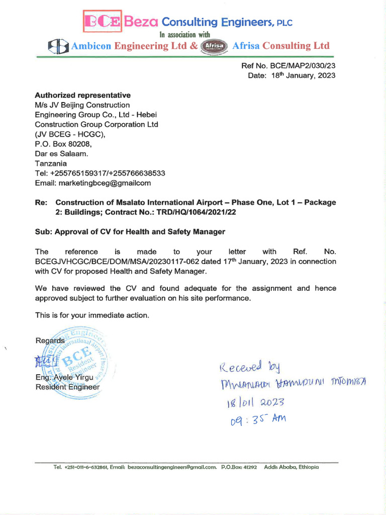 Safety Manager | PDF