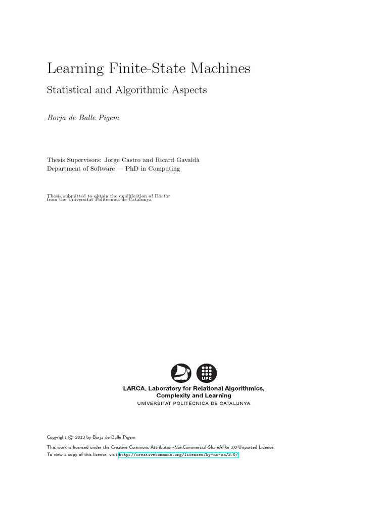 PHD Thesis | PDF | Statistics | Applied Mathematics