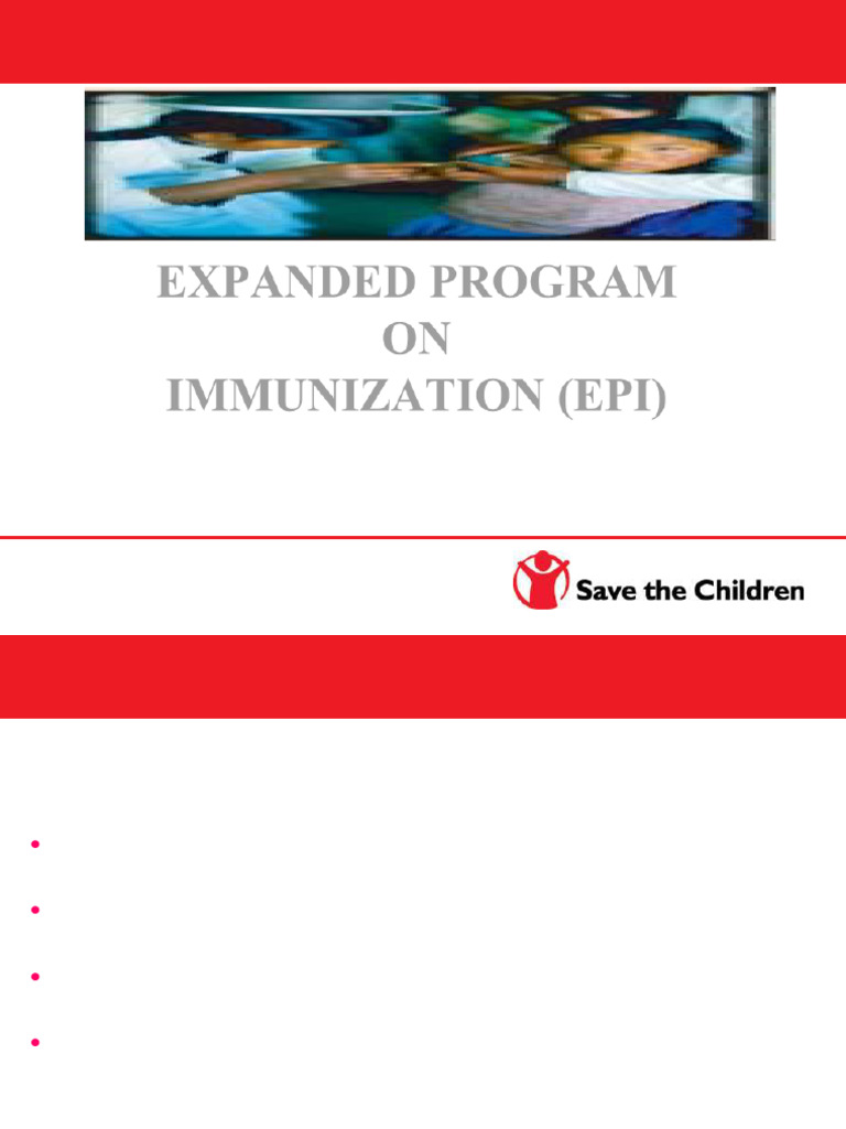 EPI Immunization Program Overview | PDF | Immune System | Adaptive ...