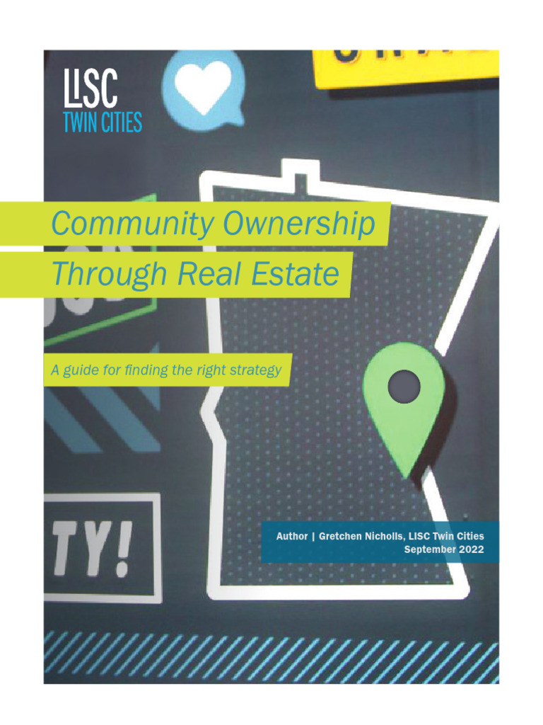 Lisc Handbook For Community Ownership Links | PDF | Cooperative | Equity (Finance)