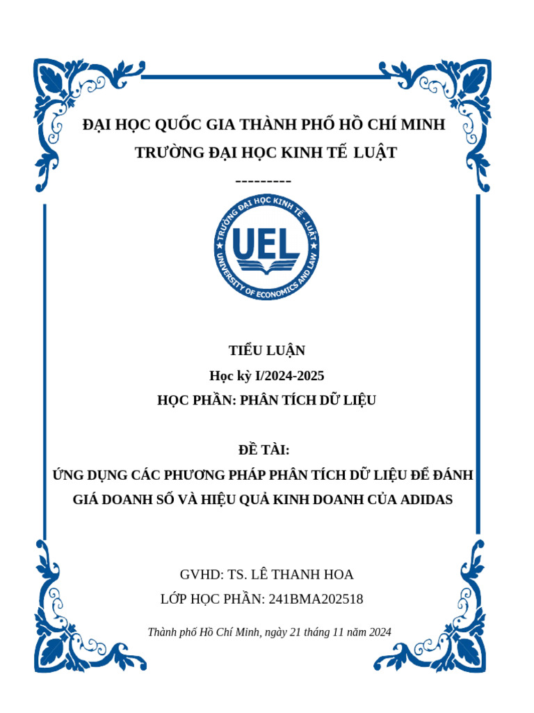 PTDL-Đề-tài-lần-2-Nhóm-4 (1) | PDF