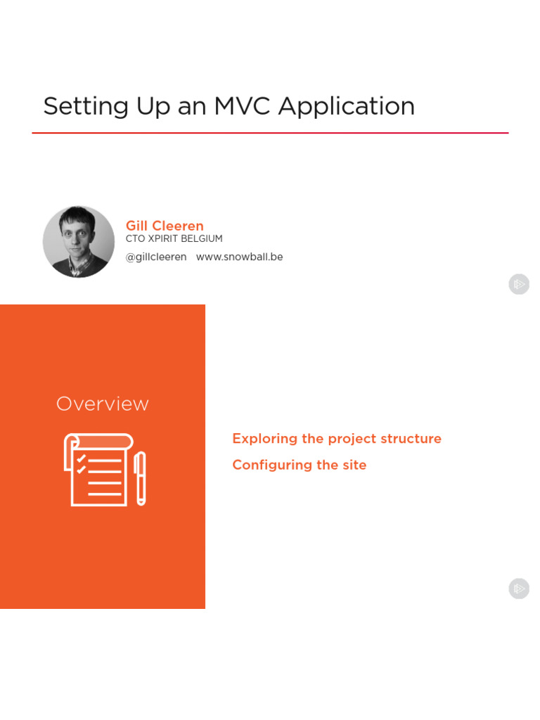 Setting Up An MVC Application Slides | PDF | Computing | Software Design