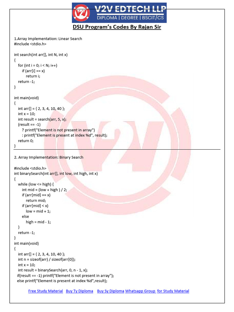 Data Structures Implementations in C | PDF | Queue (Abstract Data Type) | Computing